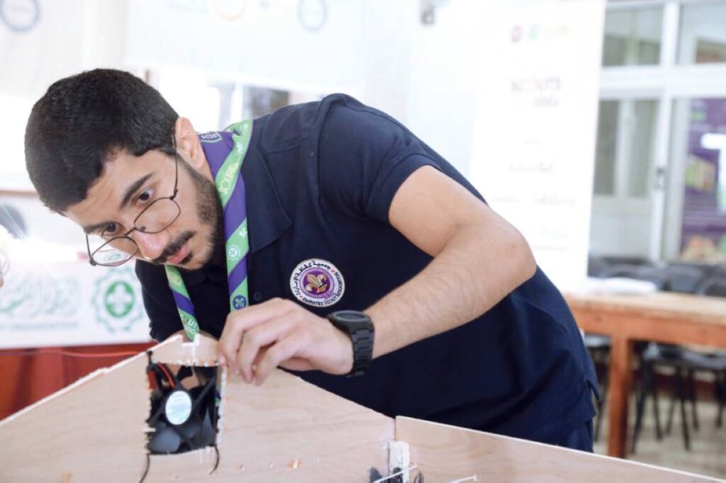 Omar Al Hammadi: Emirates Scouts Ambassador for Solar Energy in ...